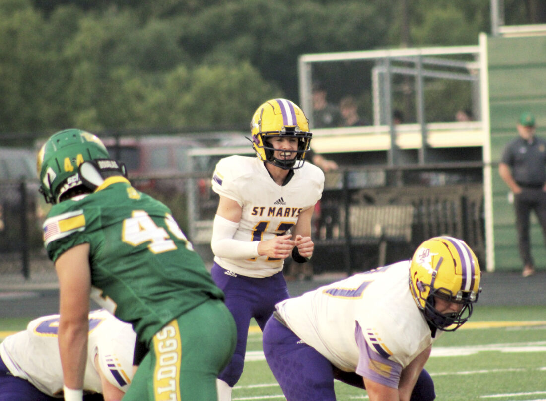 Josiah DeMoss grabs 3 interceptions, leads St. Marys past Doddridge 34 ...